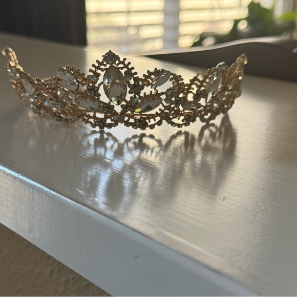 Accessories | Gold Crown Tiara | Poshmark